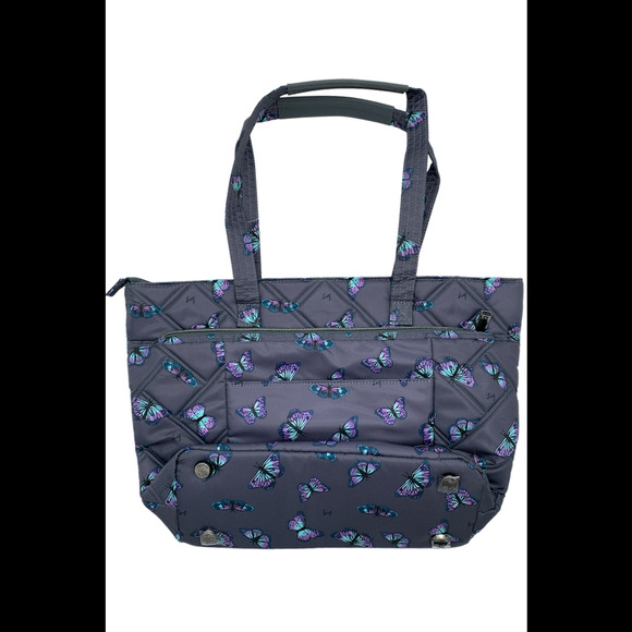 lug | Bags | Lug Medium Tote With Trolley Sleeve Skyliner Butterfly ...